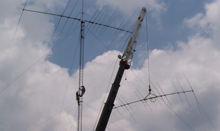 Building 80-meter 4-square around Tower #1 – Amateur Radio Station W5WZ